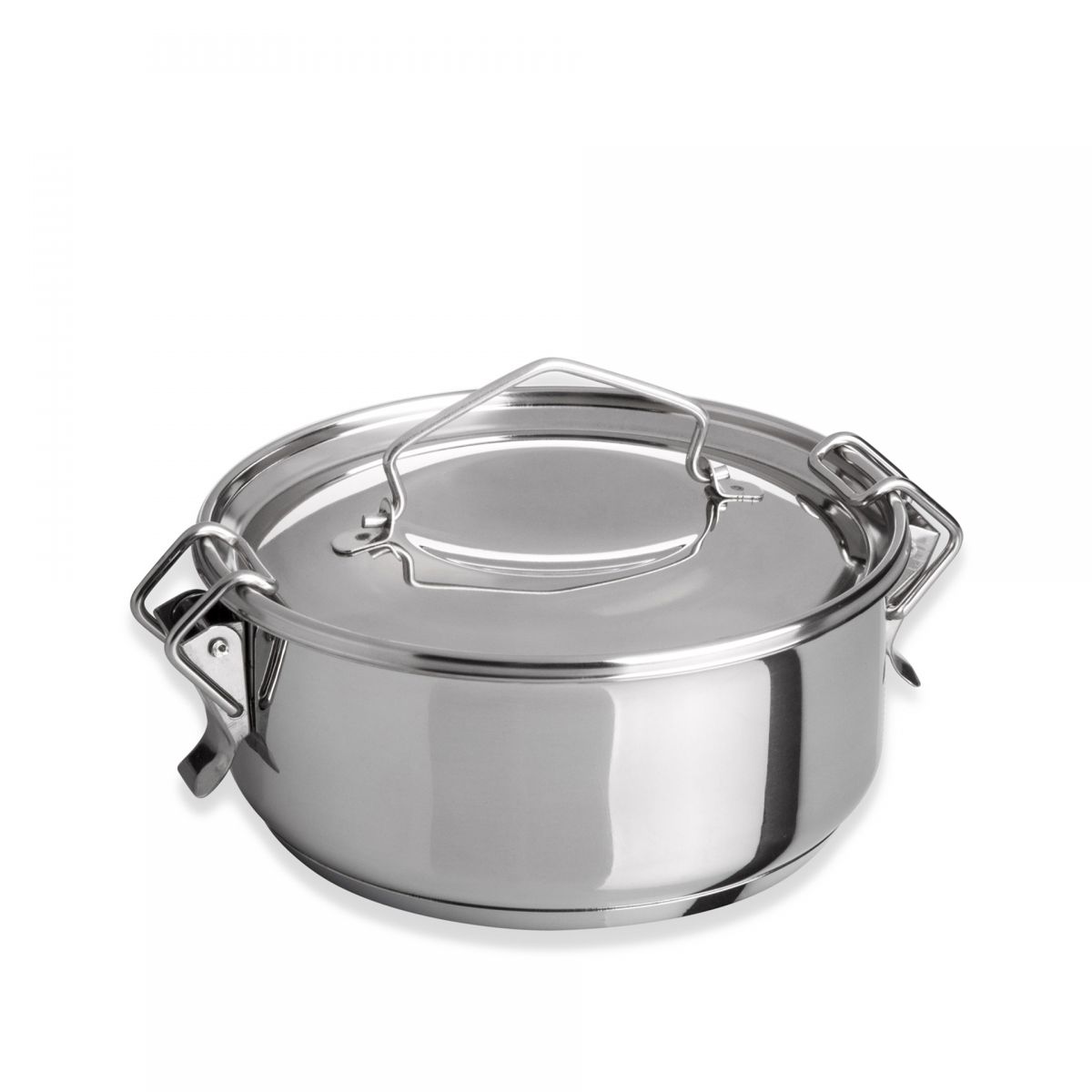 Marmita Inox Fundo Térmico Cookware Simples 1000ml 16X7.5cm - 52.04.11 ...