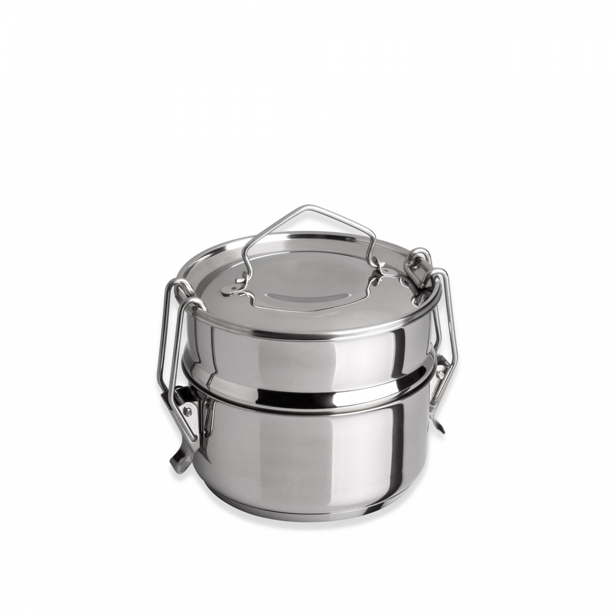 Marmita Inox Fundo Térmico Cookware Dupla 1500ml 14X12cm - 52.04.11 ...